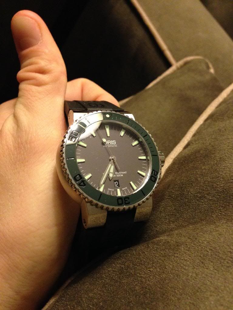 First Oris - Aquis | WatchUSeek Watch Forums