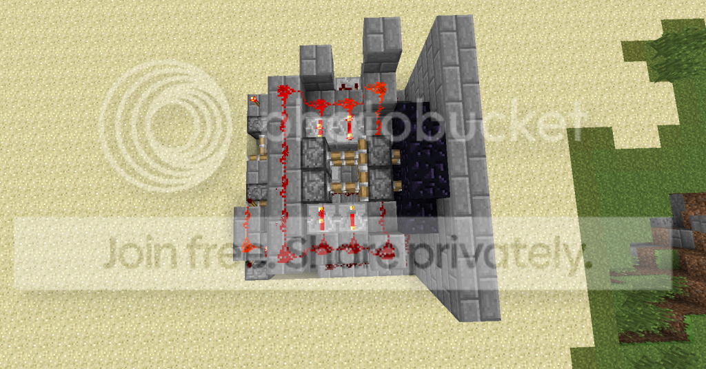 [Flush] Automatic Hidden Nether Portal - Redstone Creations - Redstone ...