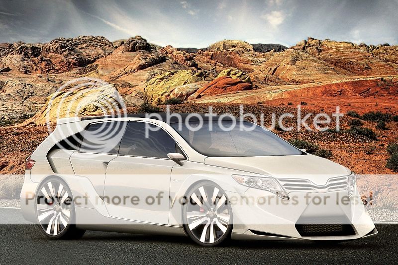 Arist renderings of customized Venzas | Toyota Nation Forum