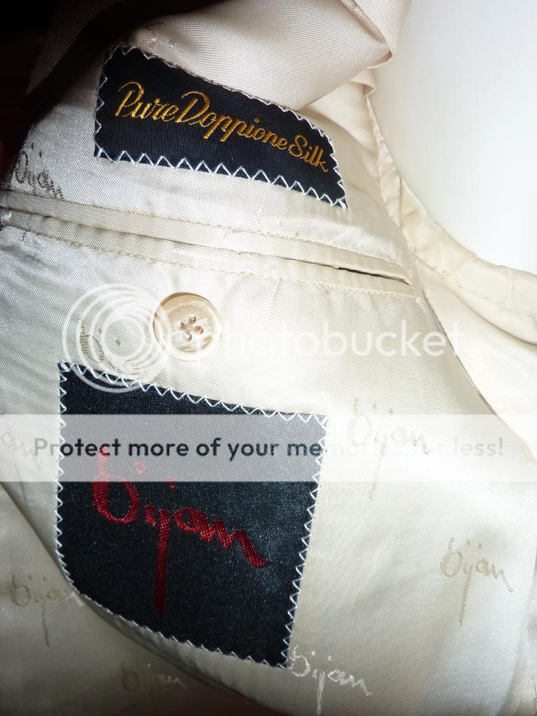 House of Bijan Pure Silk Suit 42R (Your Choice of Color) | Styleforum