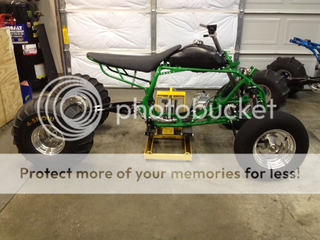 Hulk green 550 and wife's pink duner builds! | Page 2 | YFZ Central